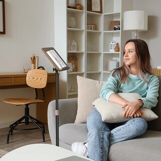 Anmytek 2-in-1 Floor Reading Book Stand Book Holders with Adjustable ...