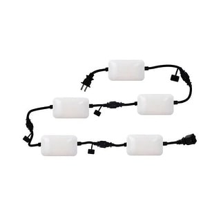 HOMLUX 7500 Lumen LED Linkable 50ft String Light with 5 Adjustable ...