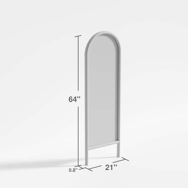 Wooden Frame Ladder-Style Wall Mirror - 64*21 - Bed Bath & Beyond ...