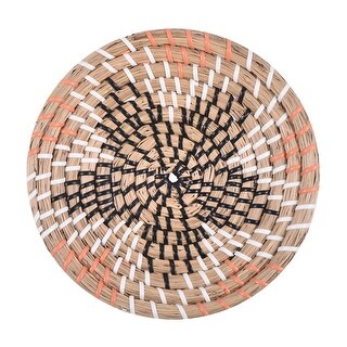 Hanging Woven Basket Wall Decor Decorative Round Wall Basket, 20cm ...