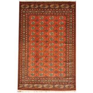 Handmade Bokhara Wool Rug (Pakistani) - 5' x 8' - Bed Bath & Beyond ...