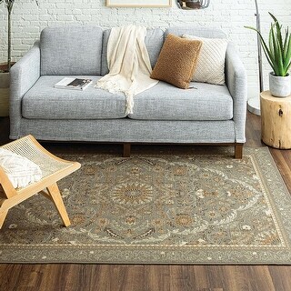 Mohawk Home Fennimore Ornamental Medallion Area Rug - Bed Bath & Beyond ...