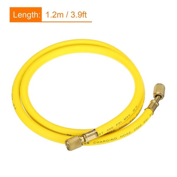 2pcs 1/4SAE Refrigerant Charging Hose 500PSI HVAC Hose Air Conditioner ...