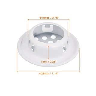 19mm Circular Soffit Vent, 30pcs Stainless Steel Circular Air Vents ...
