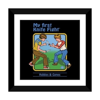 iCanvas "My First Knife Fight" by Steven Rhodes - Bed Bath & Beyond ...