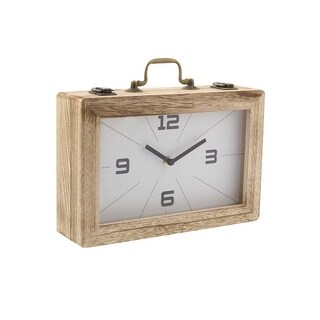 Decorative Wood Clock & Storage Box - Bed Bath & Beyond - 16962589