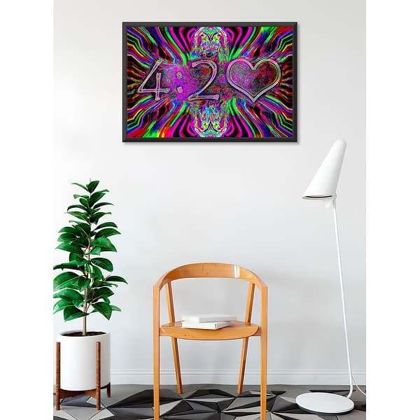 black light poster frame