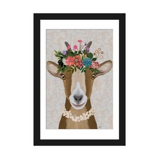 iCanvas "Goat Bohemian 3" by Fab Funky - Bed Bath & Beyond - 37462714