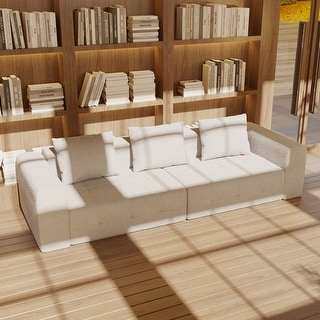 Memory Foam Sleeper Sofa, Compact Compressed Seating for Living Room ...