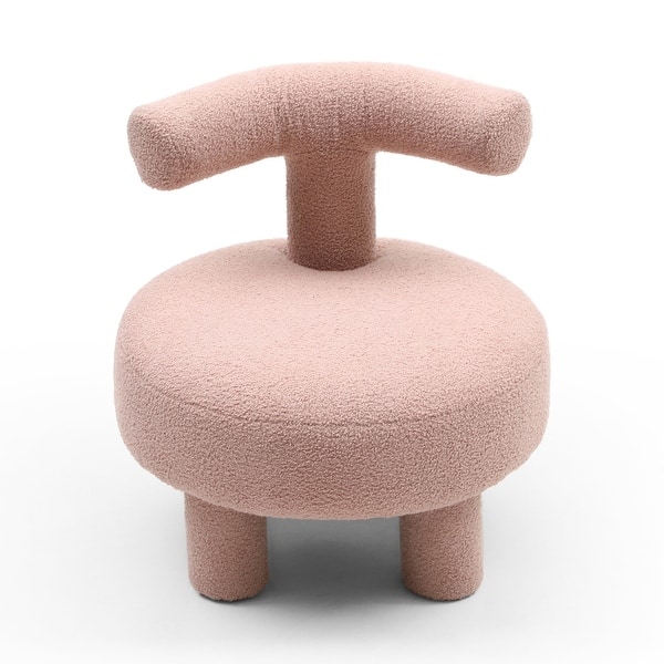 Pouf Fuzzy Sofa Footrest Stool Reading Chair Kids Furniture Chair for ...