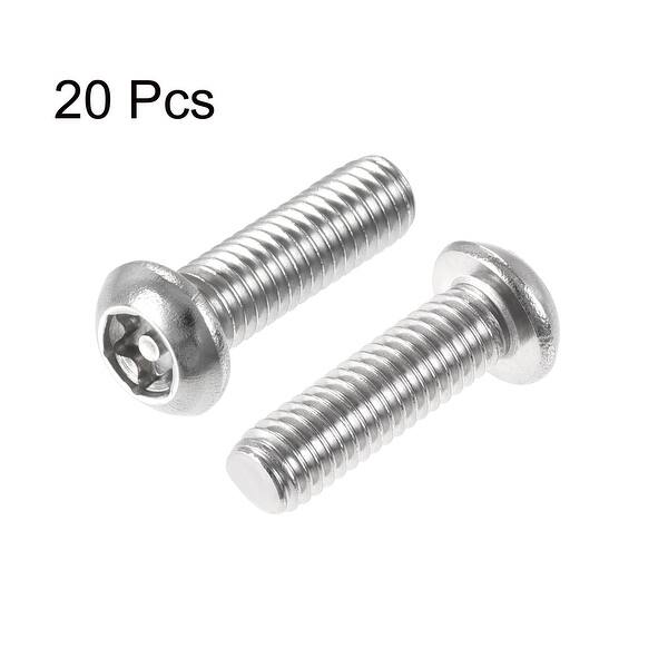 M6x20mm Torx Machine Screw 20pcs Pan Head Screws w T30 L-Type Wrench ...