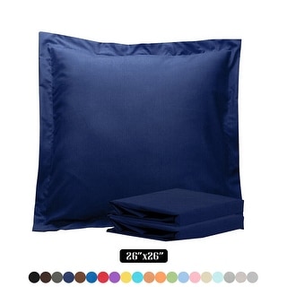 European Square Pillow Shams Pack of Two 26" x 26" - Bed Bath & Beyond ...