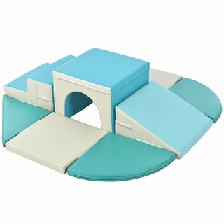 10-in-1 Soft Foam Playset for Infants and Toddlers, Safe Indoor Active ...