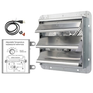 Industrial Ventilation Axial Extractor Shutter Exhaust Fan With ...