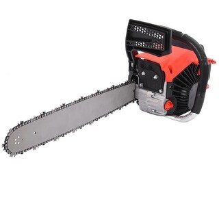 2.5 HP 20 in 58 cc Gas Rear Handle Chainsaw Gasoline Wood Cutting Tool ...