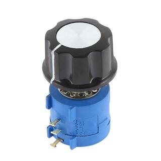 B5K 5K Ohm 6mm Dia Shaft Single Linear Taper Rotary Potentiometers w ...