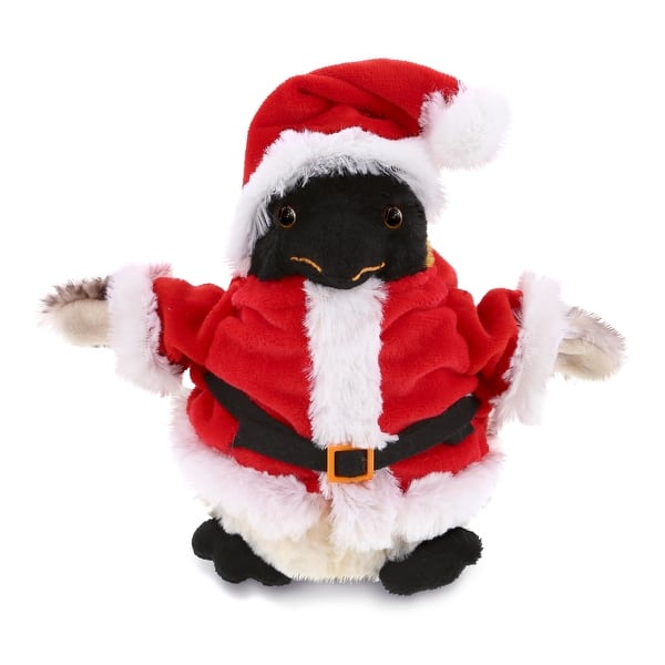 DolliBu Santa Emperor Penguin Stuffed Animal Plush with Santa Outfit ...