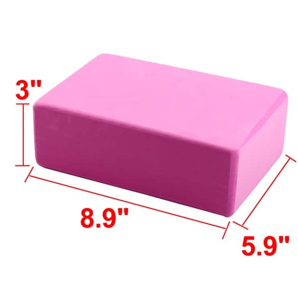 Foam Rectangle Shape Gym Fitness Exercise Workout Training Yoga Block ...