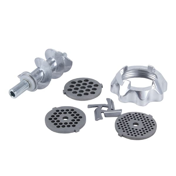 Della Stainless Steel Electric Meat Grinder Kubbe Attachment w/ 3 Blade ...