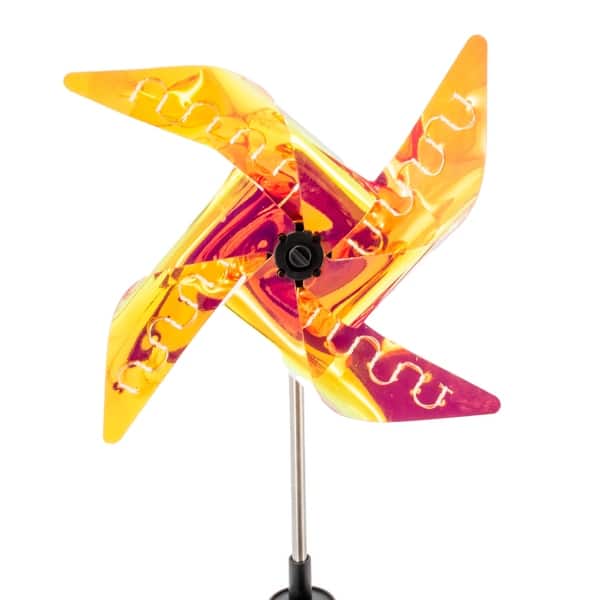 Solar LED Windmill Spinner - RGB Solar LED Wind Spinner W/ 8 Effect ...