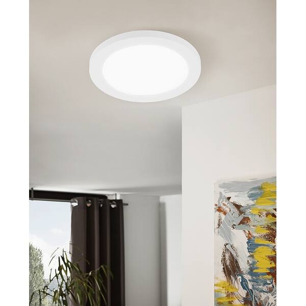 Eglo Trago 7 Ceiling / Wall Light with White Shade - Bed Bath & Beyond ...