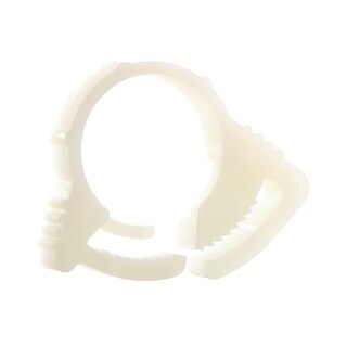 White Hose Clamp for 6 inch Pump Squeeze Tube Connector - Bed Bath ...