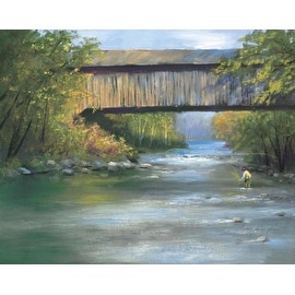 New England Summer by Greg Cartmell Fishing Art Print - Bed Bath ...