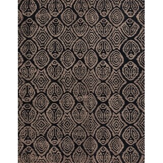 Ahgly Company Machine Washable Abstract Dark Almond Brown Area Rugs ...