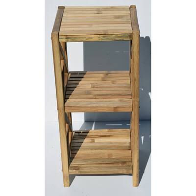 Handmade Natural 3-Tier Bamboo Rack (Vietnam) - Overstock - 10171766
