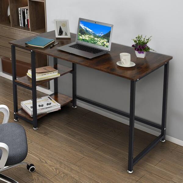 Home Desktop Computer Desk Bedroom Laptop Study Table Desk - Bed Bath ...