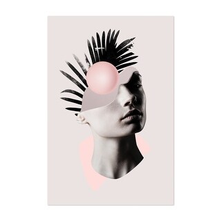 Empty Mind Collage Feminine Figurative Art Print/Poster - Bed Bath ...