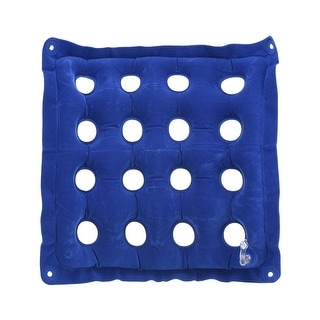 Inflatable Seat Cushion, Air Chair Cushions Square Seat Pad, Blue - Bed ...
