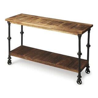 Handmade Butler Fontainebleau Industrial Chic Console Table (India ...