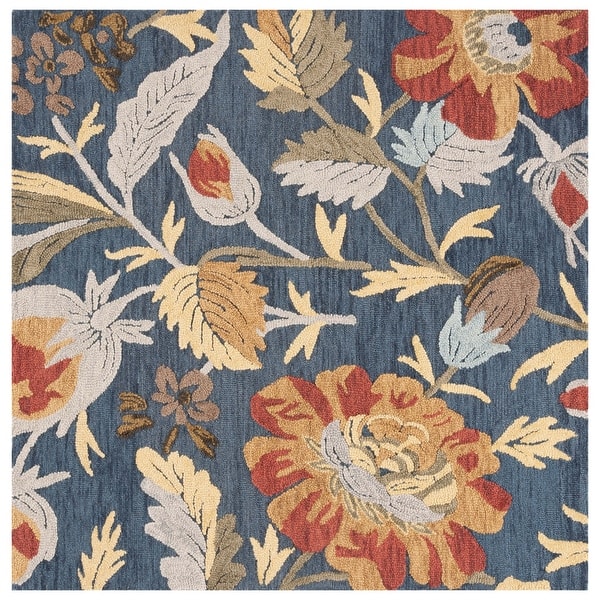 SAFAVIEH Handmade Blossom Regan Contemporary Wool Rug - On Sale - Bed ...