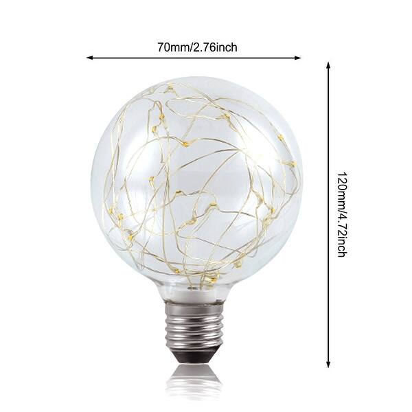 LED Fairy Light Bulb Outdoor Party Light Home Decor Garden Globe Lamp ...