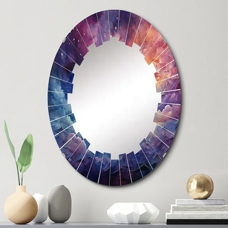 Designart "Colorful Sky Celestial Dreams Collage" Sky Modern Wall ...