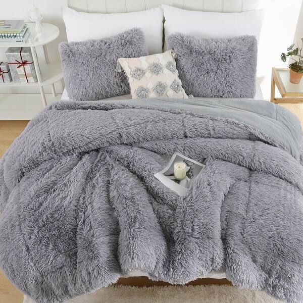 soft fluffy comforter full size
