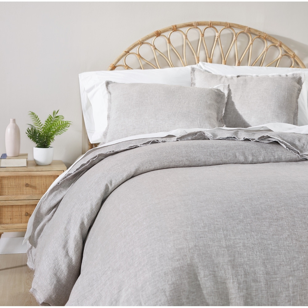 Grey Linen Duvet Covers and Sets - Bed Bath & Beyond