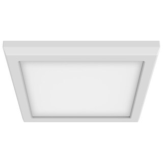 Blink Pro 11W 7in LED Fixture CCT Selectable Square Shape White Finish ...