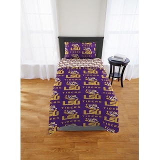 NCAA LSU Tigers 4-piece Twin XL Bed in a Bag Set - Bed Bath & Beyond ...