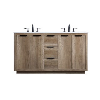 Indigo Home 60 Inch Double Bathroom Vanity - Bed Bath & Beyond - 40026020