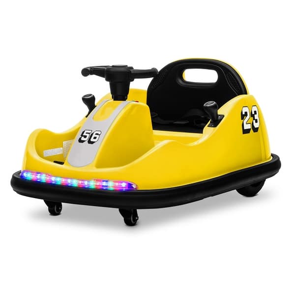 Kidzone 12V Kids Ride On 360 Spin Electric Bumper Car - Bed Bath ...