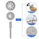 8 Pcs Diamond Cutting Wheels for Dremel Rotary Tool - Bed Bath & Beyond ...