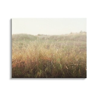 Stupell Calm Nature Field Rural Grassland Stretched Canvas Wall Art ...