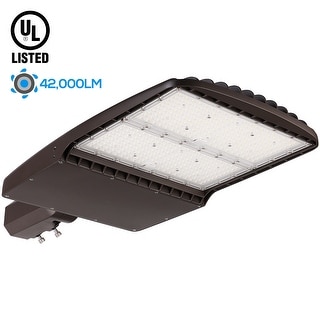 300W LED Slipfitter Shoebox Light, UL Listed, 5000K Daylight - 1 Pack ...