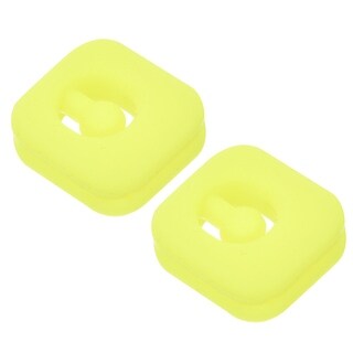 Tennis Vibration Dampener, 2 Pack Square Shock Absorber Yellow - Bed ...