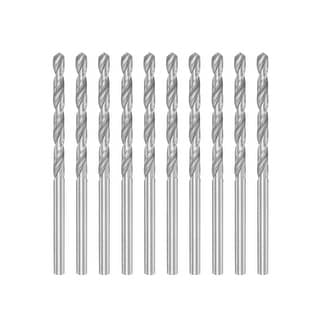 10 Pcs 3.25mm High Speed Steel Drill Bits, Fully Ground 65mm Length ...