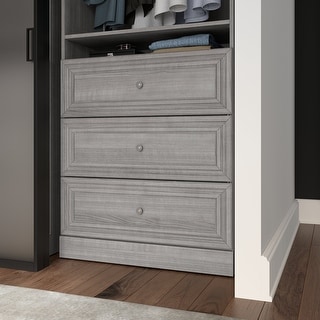 Versatile 3 Drawer Set for Versatile 36W Closet Organizer by Bestar ...