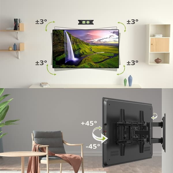 sliding tv wall brackets