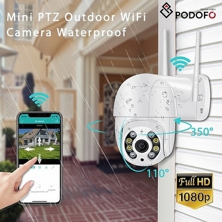 Full HD 1080P Mini Size Wifi PTZ Outdoor IP Camera Surveillance IR ...